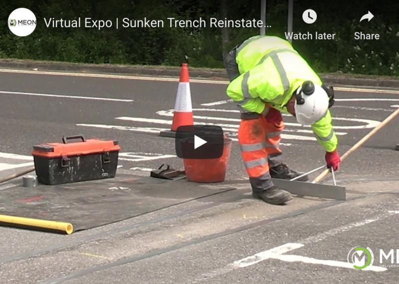 Virtual Expo | Sunken Trench Reinstatement | Surface Repair – Meon-UK