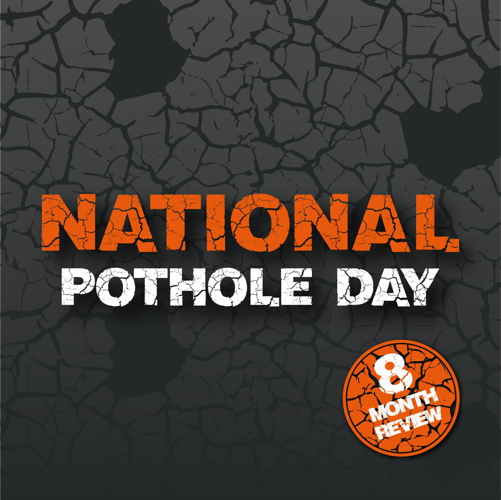 Meon's National Pothole Day Challenge 8 Month Review – Meon-UK
