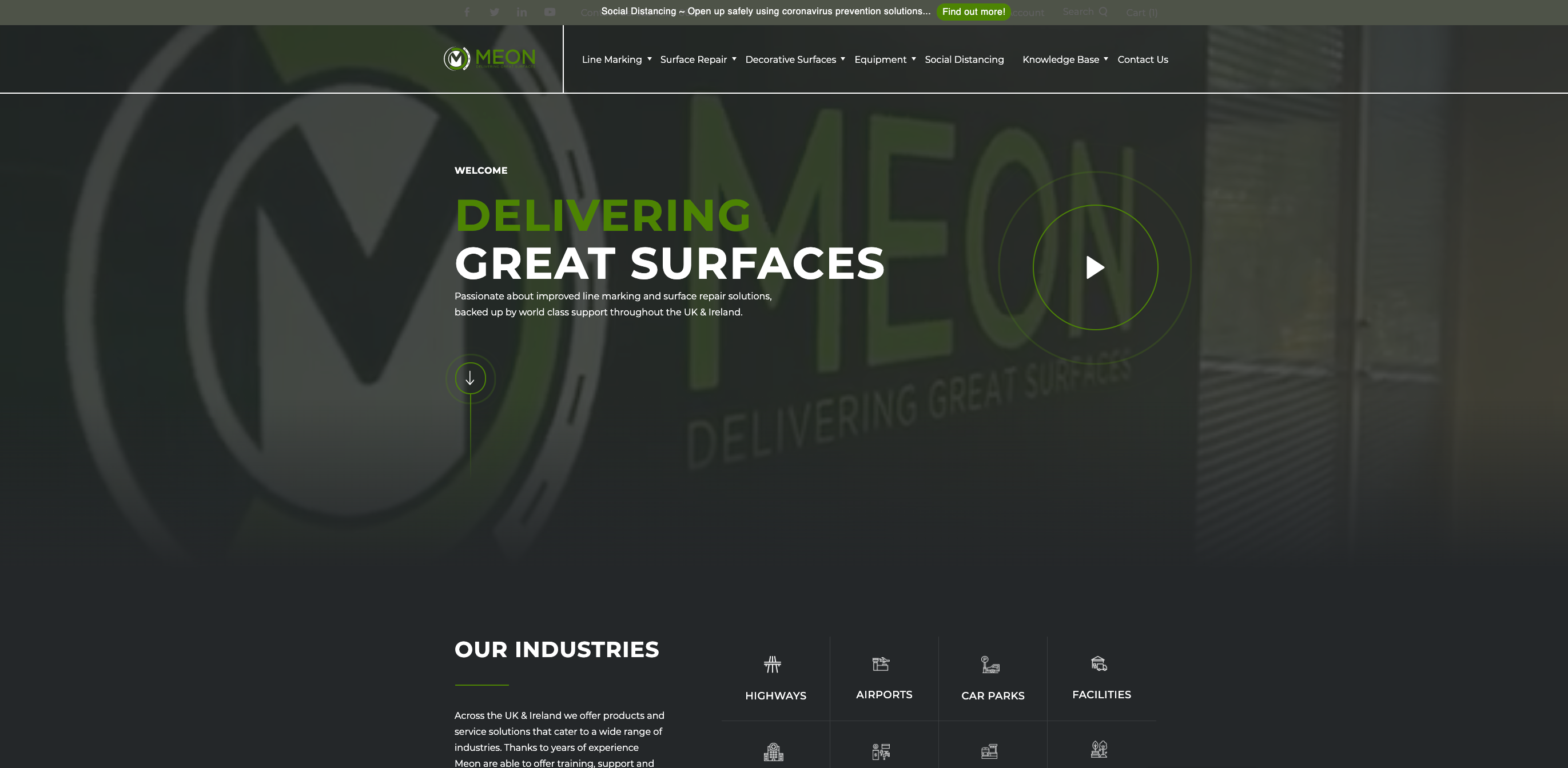 ANNOUNCING THE LAUNCH OF OUR NEW WEBSITE – Meon-UK