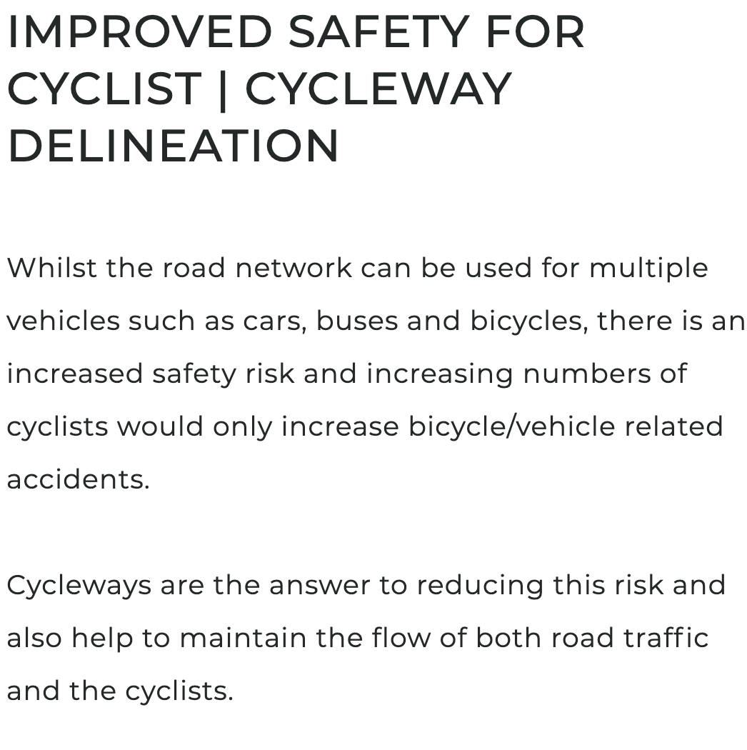 Virtual EXPO | Line Marking | Cycleway Delineation – Meon-UK