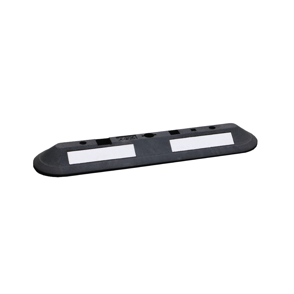Cycle Lane Delineator Separator Black with white reflective tape 700mm ...