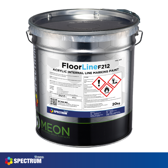 Spectrum HYBRID FloorLine F212 Internal Acrylic Line Marking Paint – Meon-UK