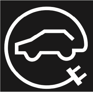 Spectrum ThermaMark Electric Car Logo (side) Preformed Thermoplastic ...