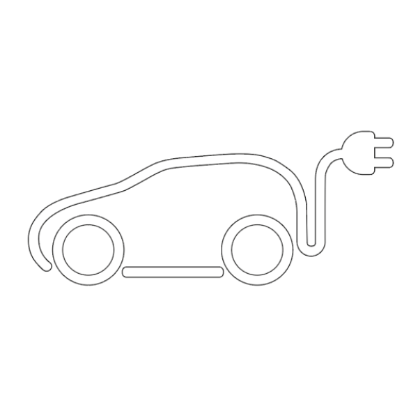 Spectrum ThermaMark Electric Car Logo (side) Preformed Thermoplastic ...